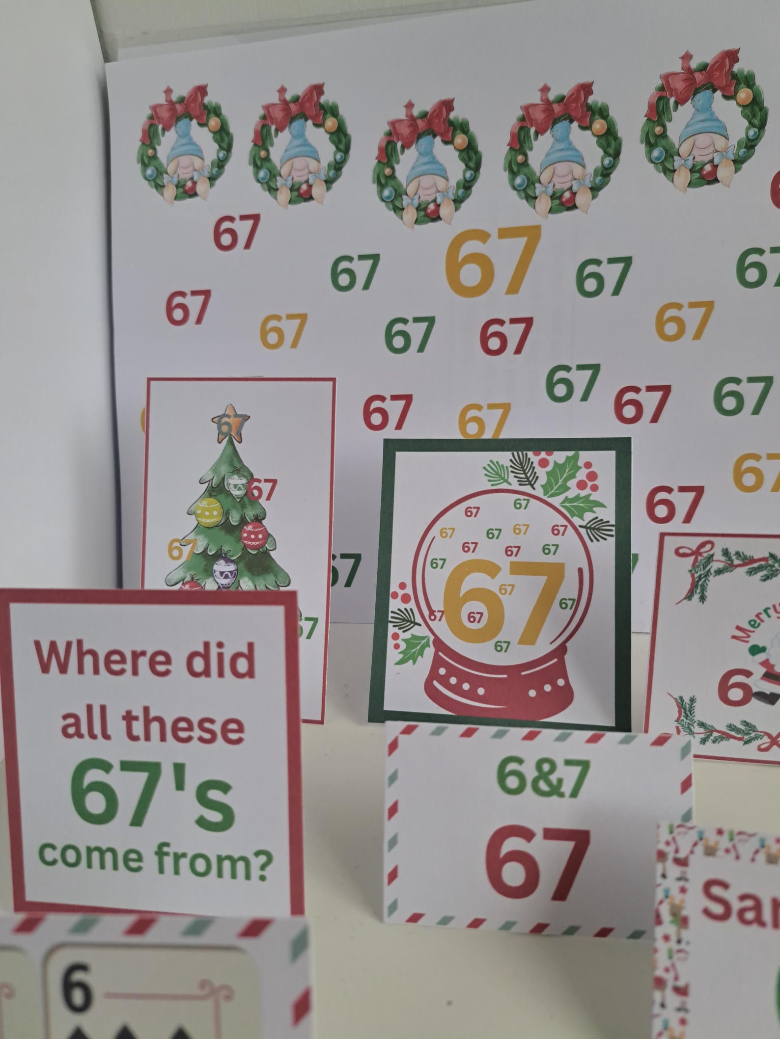 67 Elf Kit Prop Instant Download Printable Elf Signs and 67 Theme ...