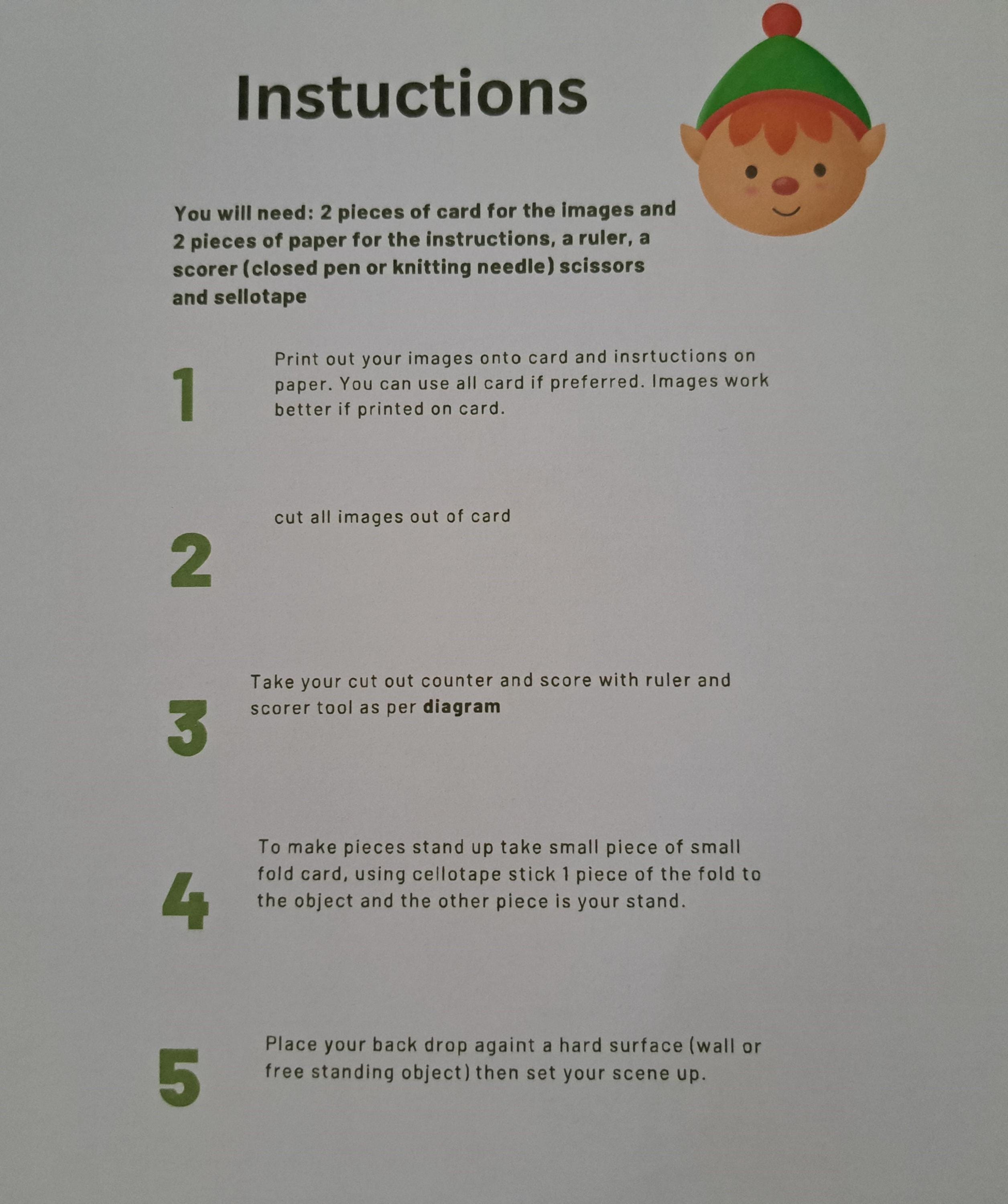 Elf Takeaway Restaurant Prop Scene Mcelf Burger and Fries Elf Antics ...