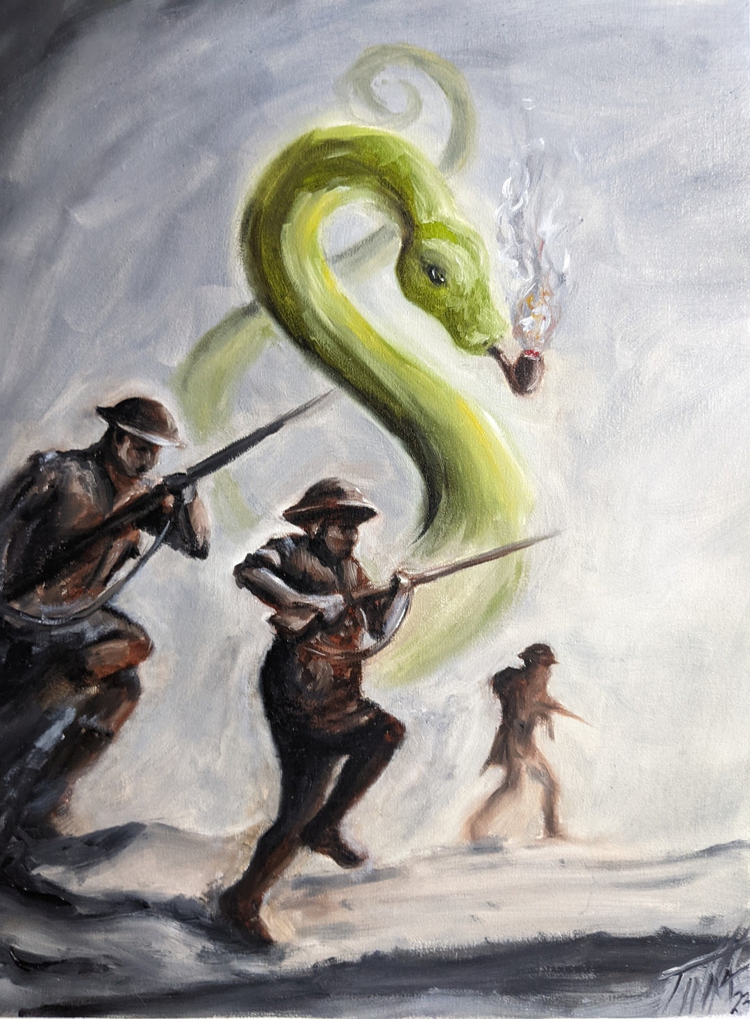 Smoking Snakes - Etsy