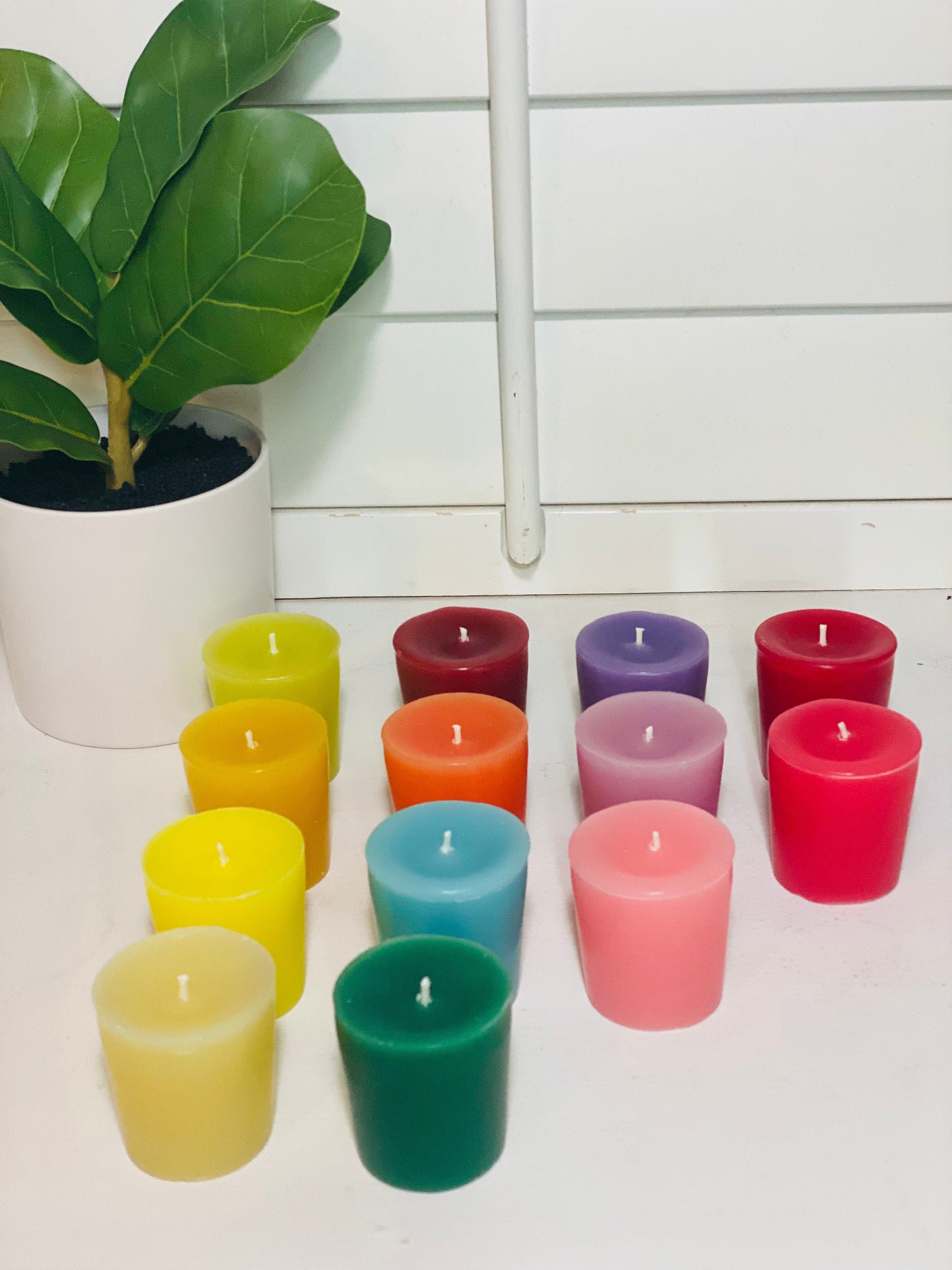 Votive Candles In Color