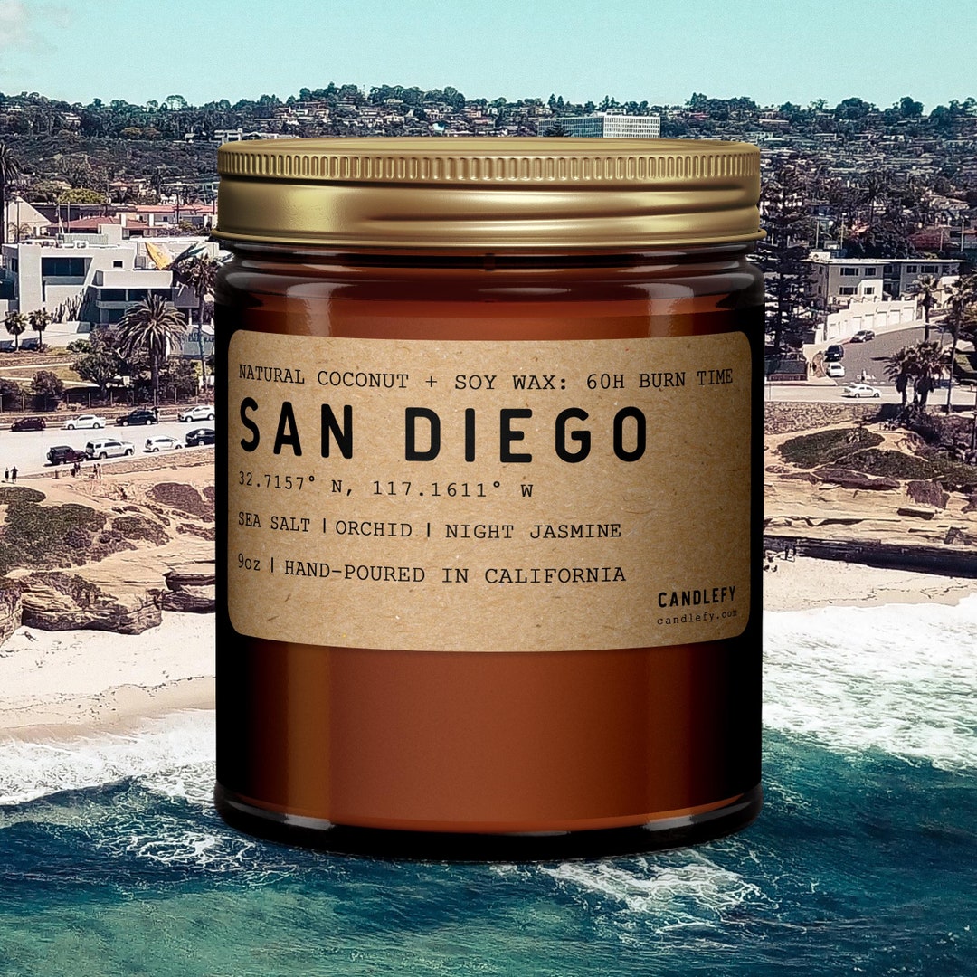 San Diego I California Scented Candle - Etsy