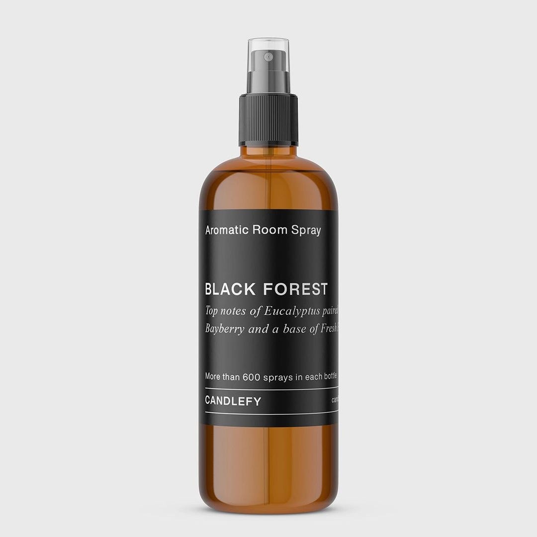 Black Forest Room Spray 4oz Amber Glass Bottle With 600 Pumps Long ...