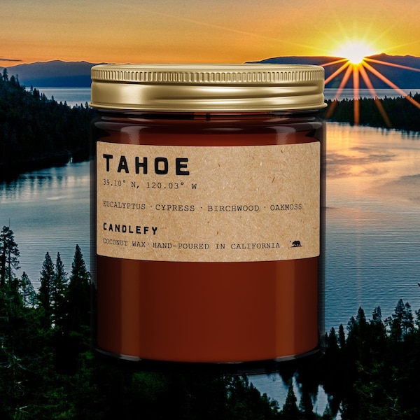 Tahoe Scented Candle - Etsy