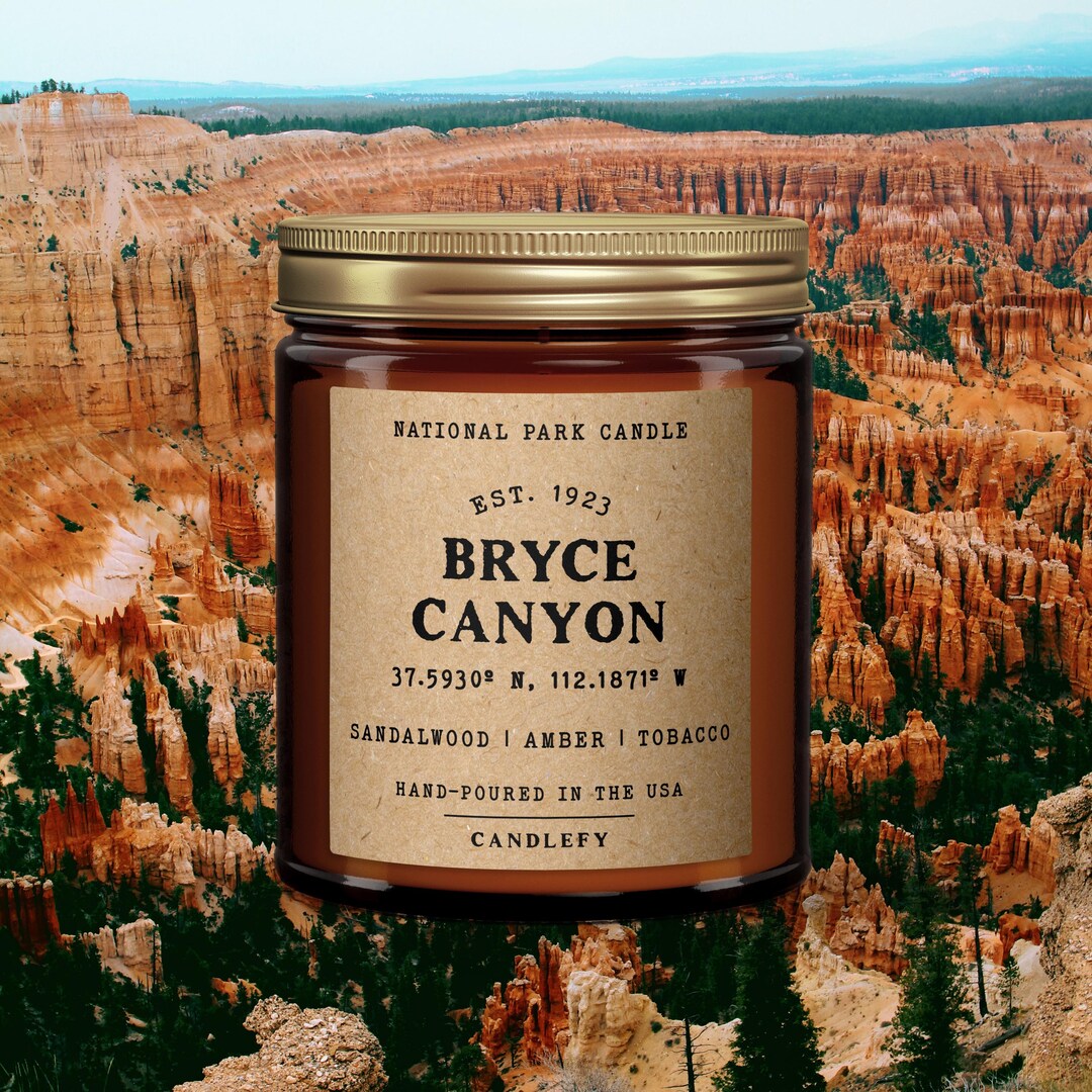 Bryce Canyon National Park Candle - Etsy