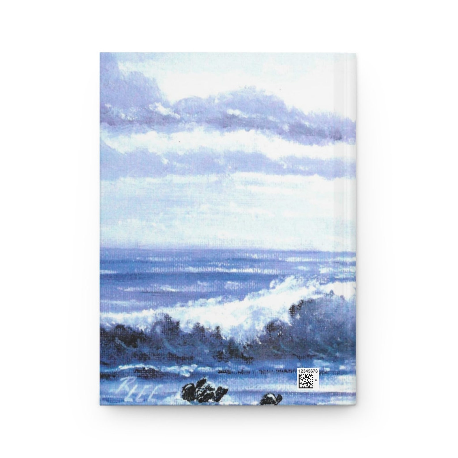 Lighthouse Nautical Notebook, Lighthouse Painting, Hardcover Journal - Etsy