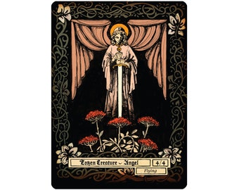 Mtg Angel Token - Etsy