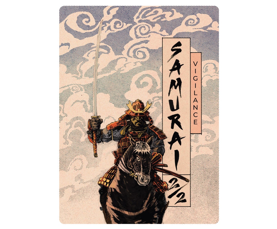 Samurai Creature Token Custom Illustrated Tokens for Mtg - Etsy