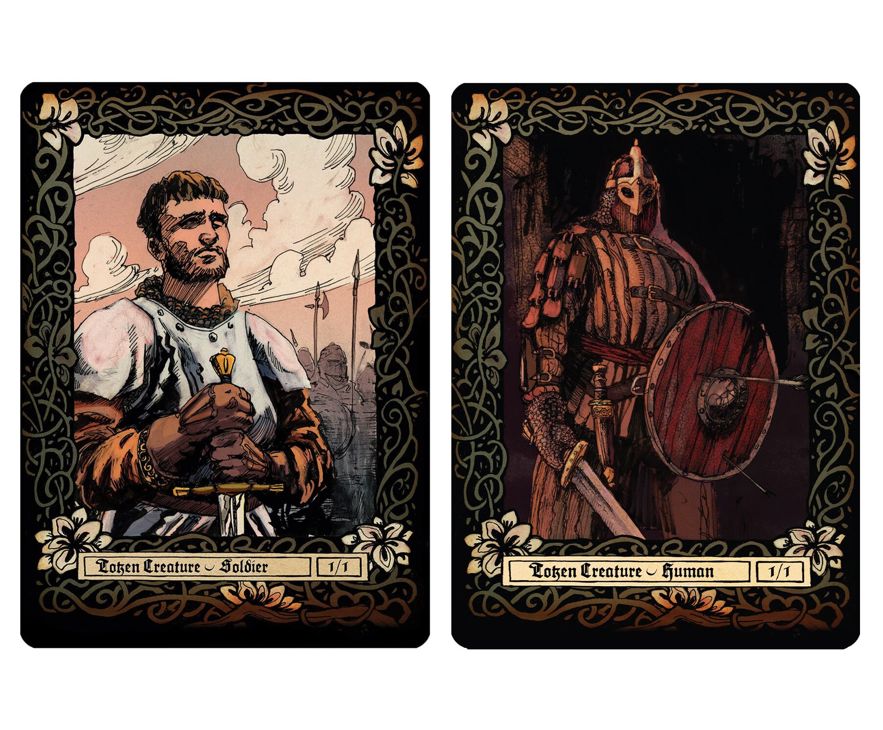 Creature and Artefact Tokens for Magic: the Gathering mtg - Etsy