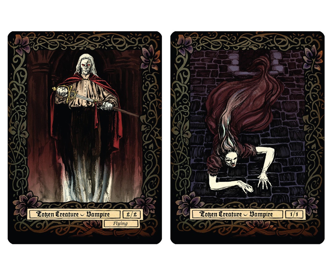 Vampire Creature Tokens for Magic: the Gathering mtg - Etsy