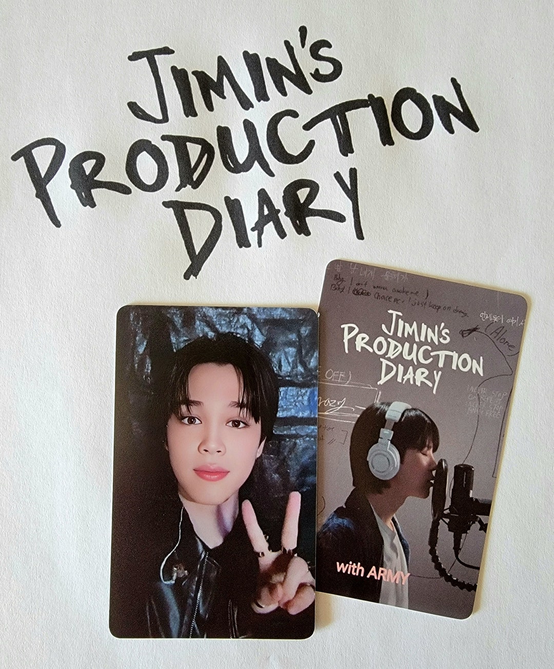 Jimin's Production Diary Special Talk PC - Etsy