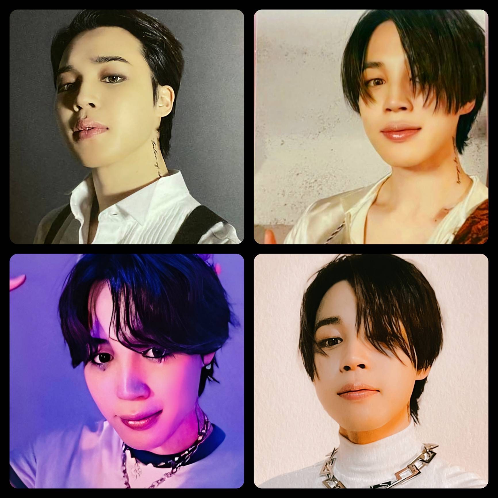 Jimin: ID Chaos Me Myself & I 4 Card Pc Set - Etsy