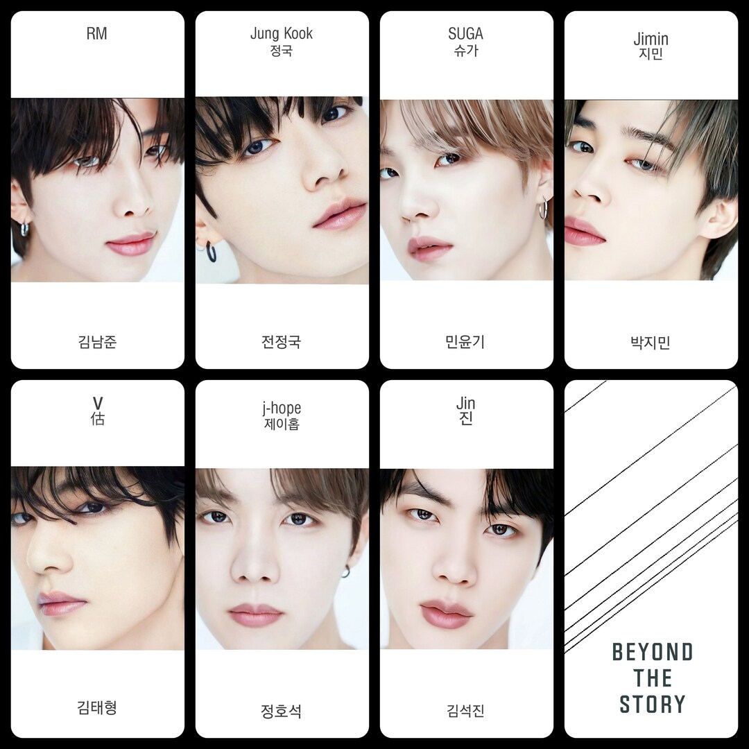 BTS Beyond the Story Photocards - Etsy Canada