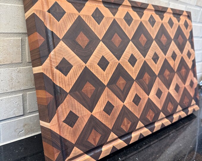 Infinite Diamond Cutting Board - Etsy