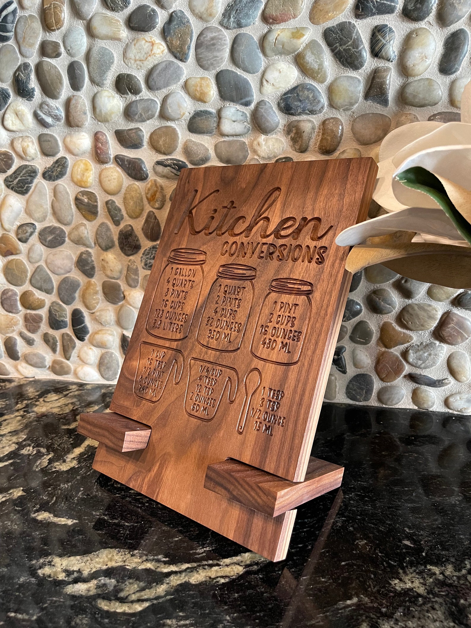 IPad Holder With Kitchen Conversions - Digital CNC Carve Files - Etsy
