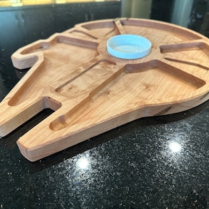 Millennium Falcon Tray (20"x15") - CNC Digital Carving Files - Etsy