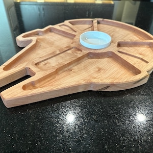 Millennium Falcon Tray (20"x15") - CNC Digital Carving Files - Etsy