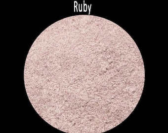 Ruby Crushed Crystal - Etsy