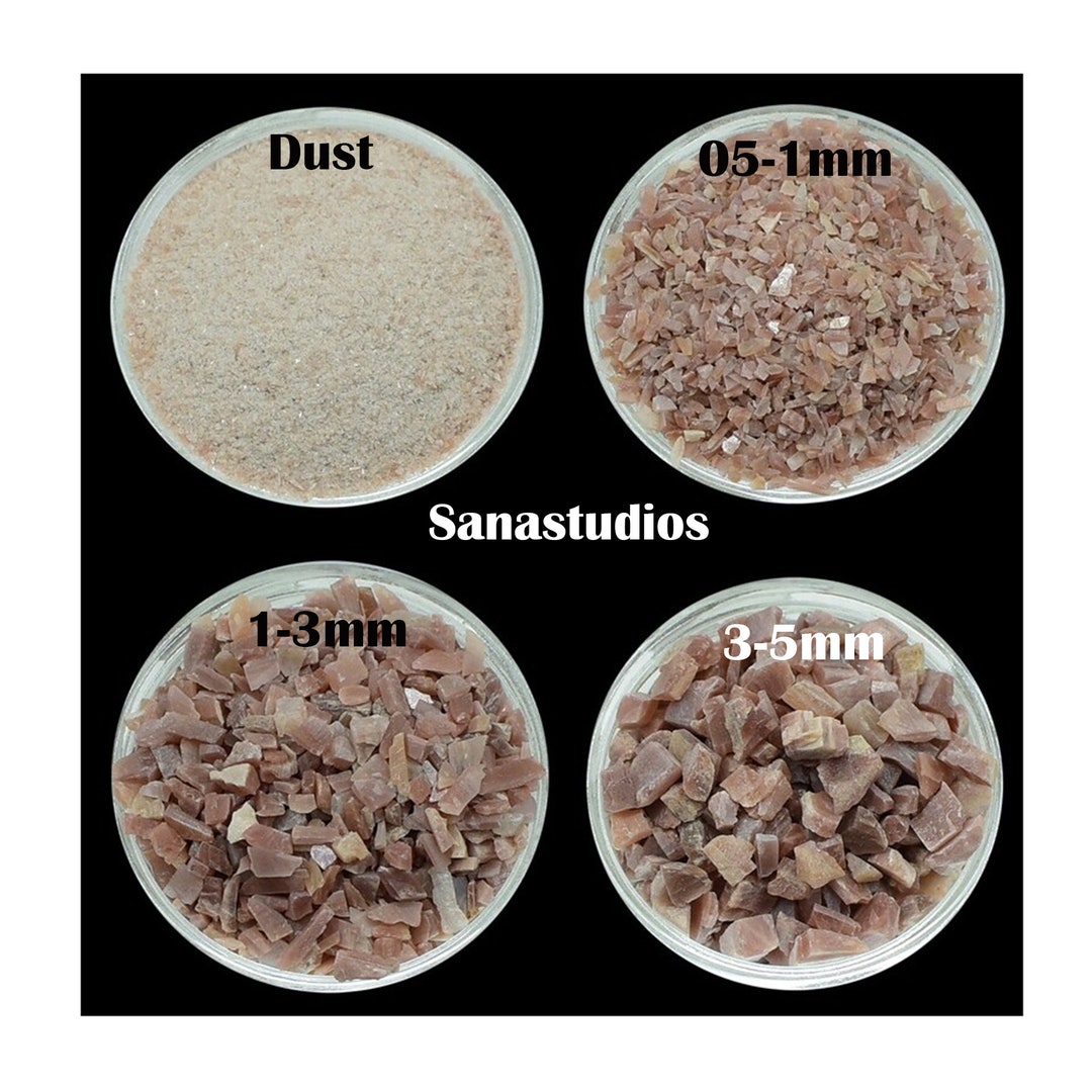 Chocolate Moonstone Raw Stone Powder,chocolate Moonstone Rough Chips ...