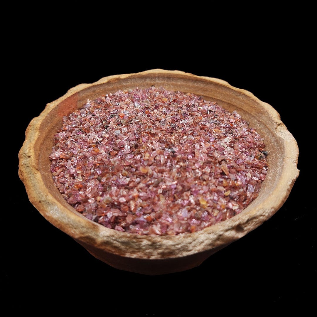 Red Garnet Raw Stone Powder: Healing Crystal, Woodworking Supply - Etsy