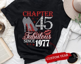 45th Birthday Shirt | Etsy