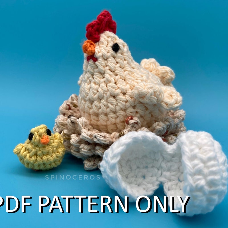 Crochet Chicken Purse Pattern - Etsy
