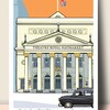 Kent Wall Map, Illustrated Print by Fiona Horan, Travel Poster ...