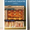 West End Theatres, Illustrated Map, London, Showing More Than 40 Famous Theatres, A4, A3 or A2 ...