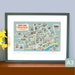 West End Theatres Map Poster: London Illustrated Art Print - Etsy