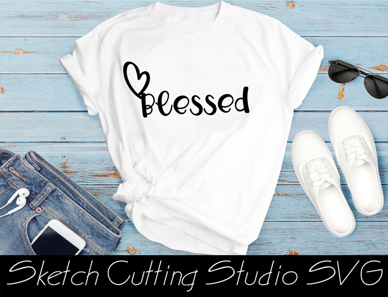 Blessed SVG Blessed Heart SVG Blessed Door Sign SVG Digital - Etsy