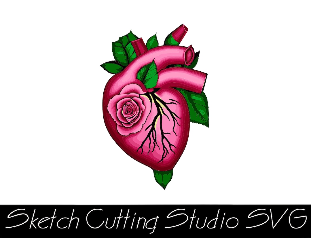 Beautiful Crazy Heart Vector Svg,eps,pdf and PNG File - Etsy