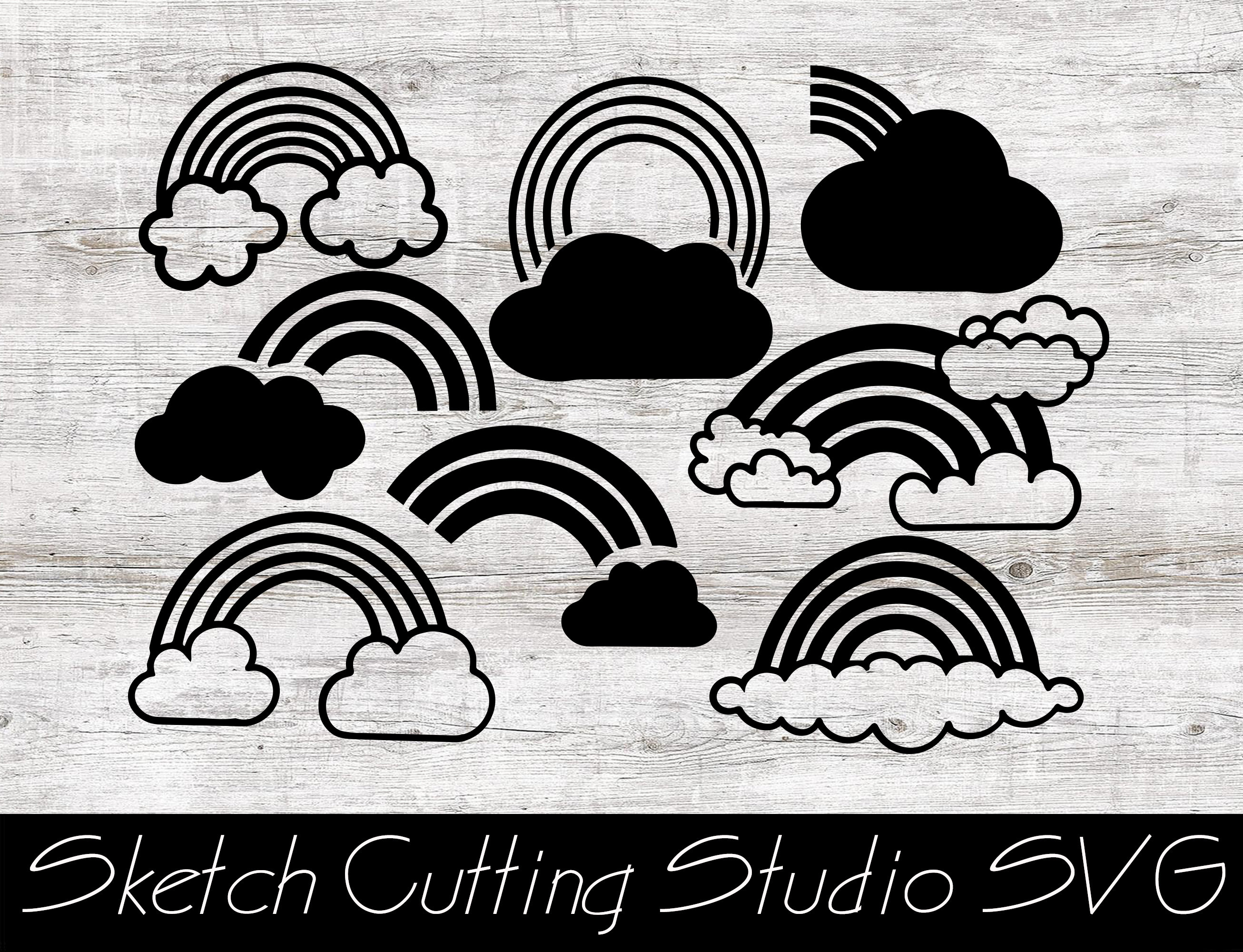 Weather SVG Files, Colour Svg Cut Outs, Dxf Weather Files, Weather Svg ...