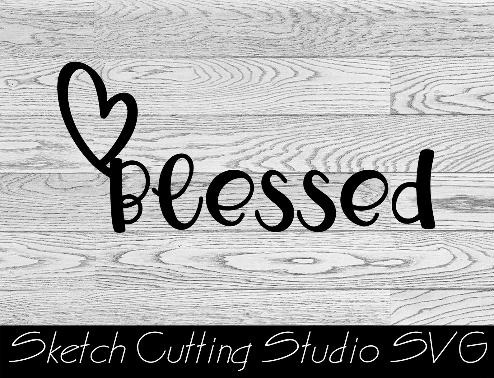 Blessed SVG Blessed Heart SVG Blessed Door Sign SVG Digital - Etsy