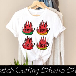 Chili Pepper SVG Files | Red Pepper SVG Cut Files | Hot Pepper Vector ...