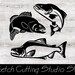 Fishing Svg Bundle, Fishing Svg, Different Fish Svg, Seafood and Fish ...
