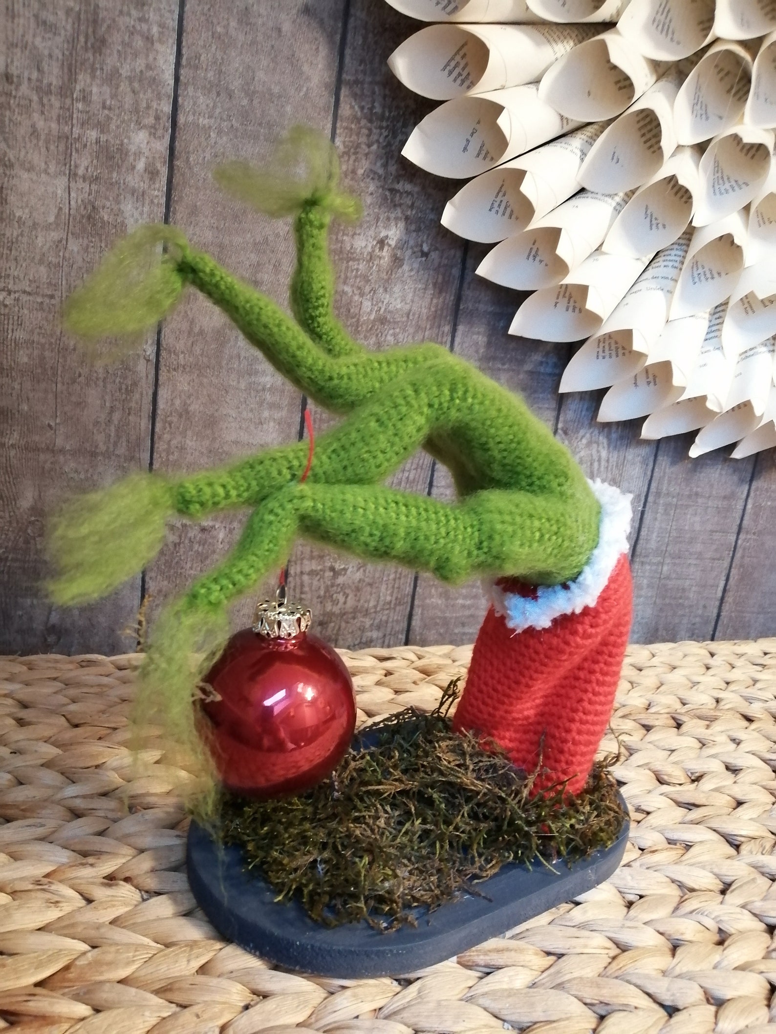 Grinch Hand Crochet Patttern - Etsy