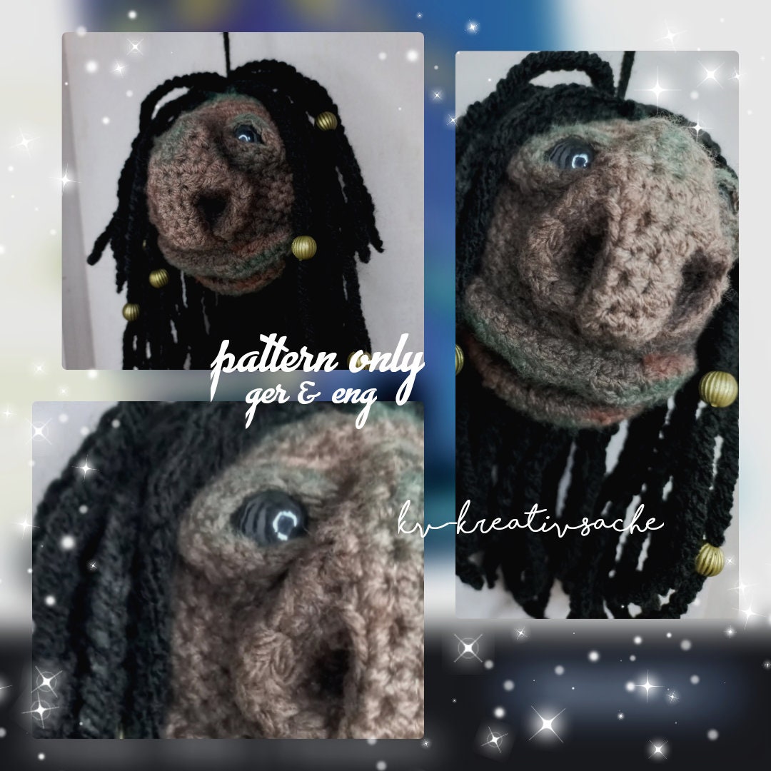 Shrunken Head Dre Head Shrunken Head Crochet Pattern Crochet ...