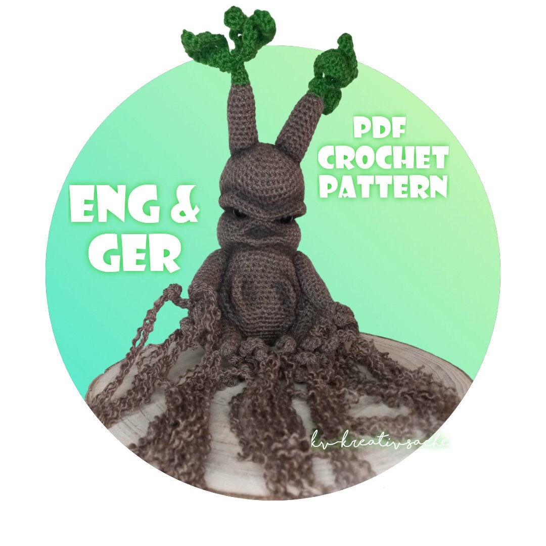 Mandrake Crochet Pattern Mandrake Crochet Pattern - Etsy
