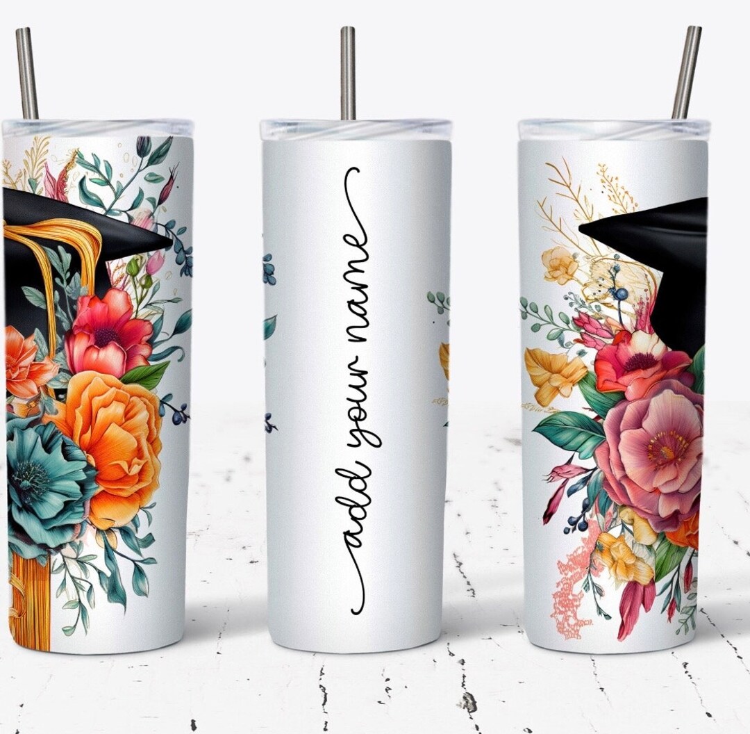 Coffee Tumbler, Graduation Cup, Graduation Gifts, Cap, Class of 2024 ...