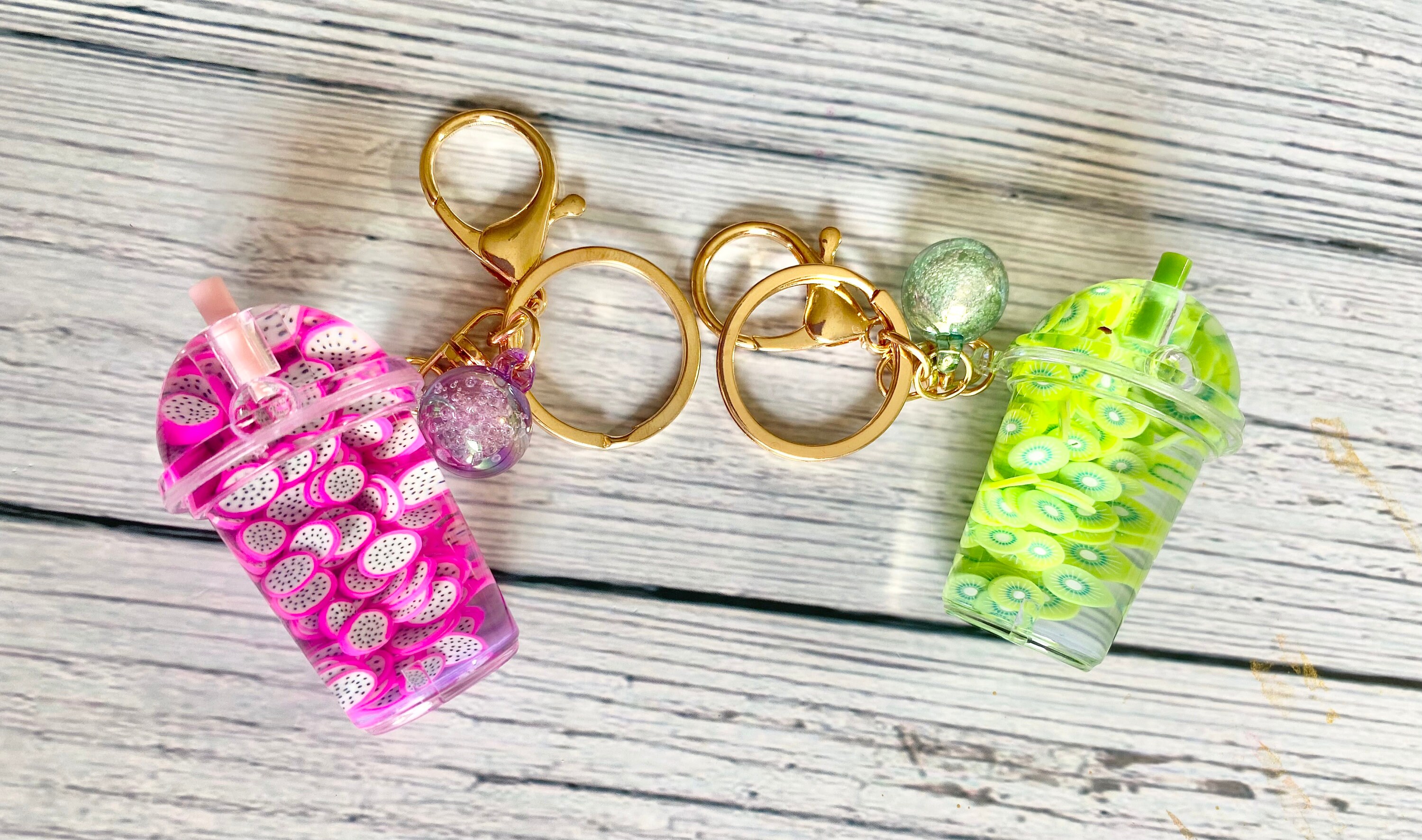 Boba Milk Tea Keychain, Valentine’s Day Gift, Cute Gift, Bubble Tea ...