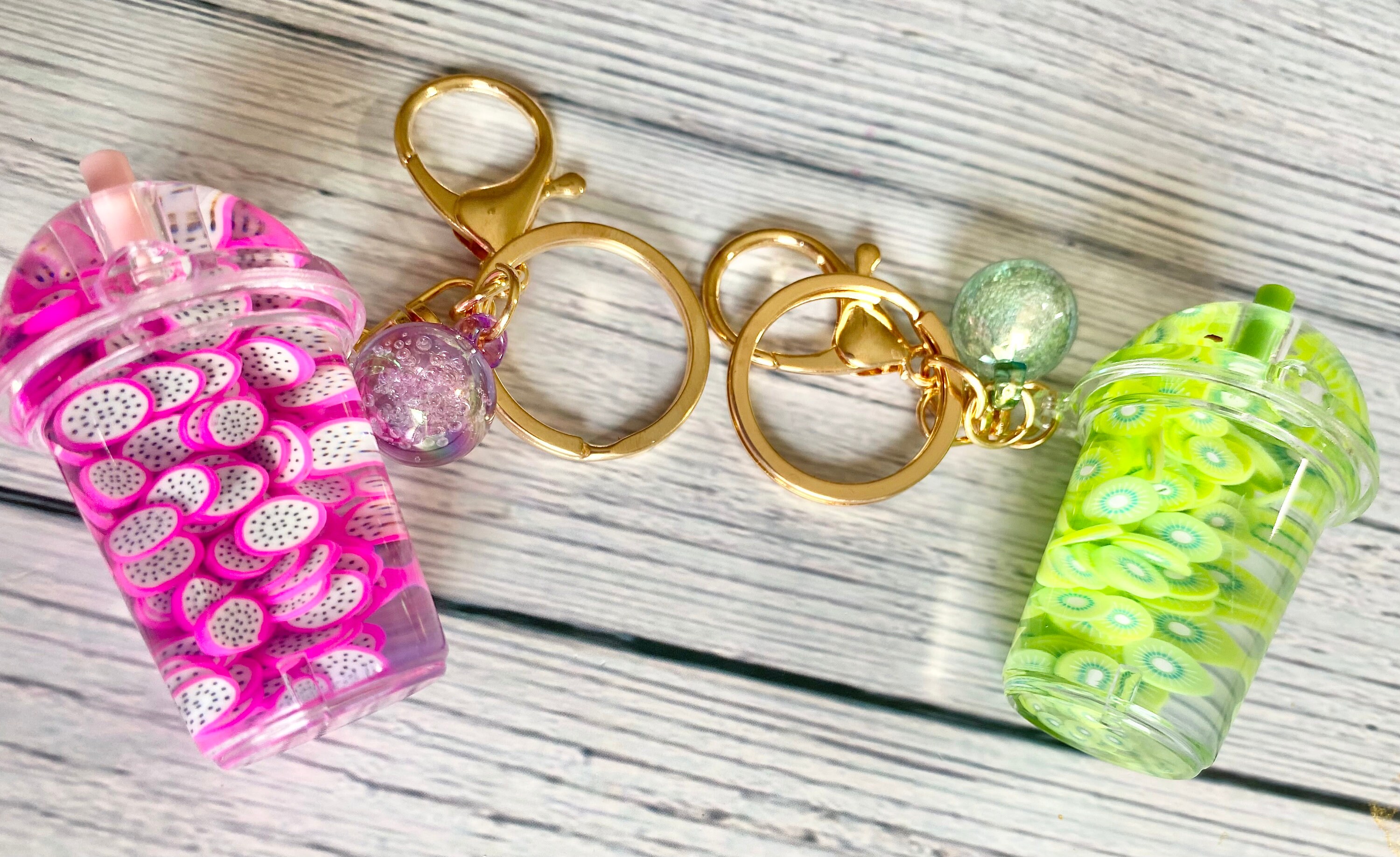 Boba Milk Tea Keychain, Valentine’s Day Gift, Cute Gift, Bubble Tea ...