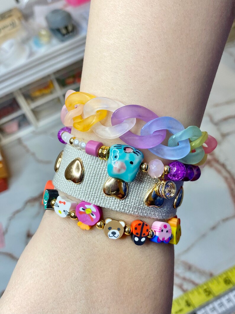 Valentines Day Bracelet Set, Valentines Day Gift, Friends Gifts, Girls ...