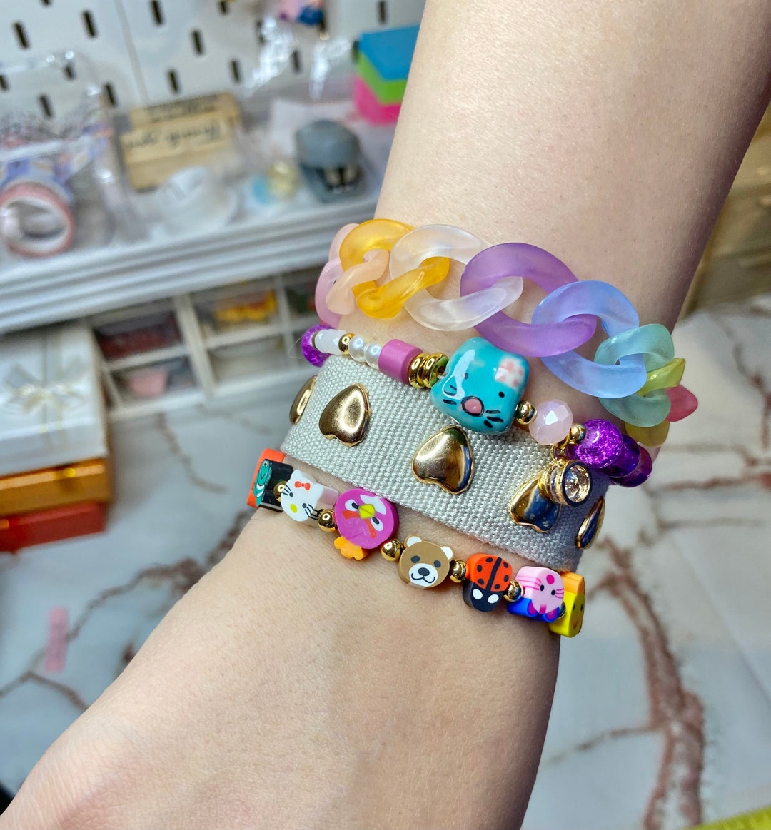 Valentines Day Bracelet Set, Valentines Day Gift, Friends Gifts, Girls ...