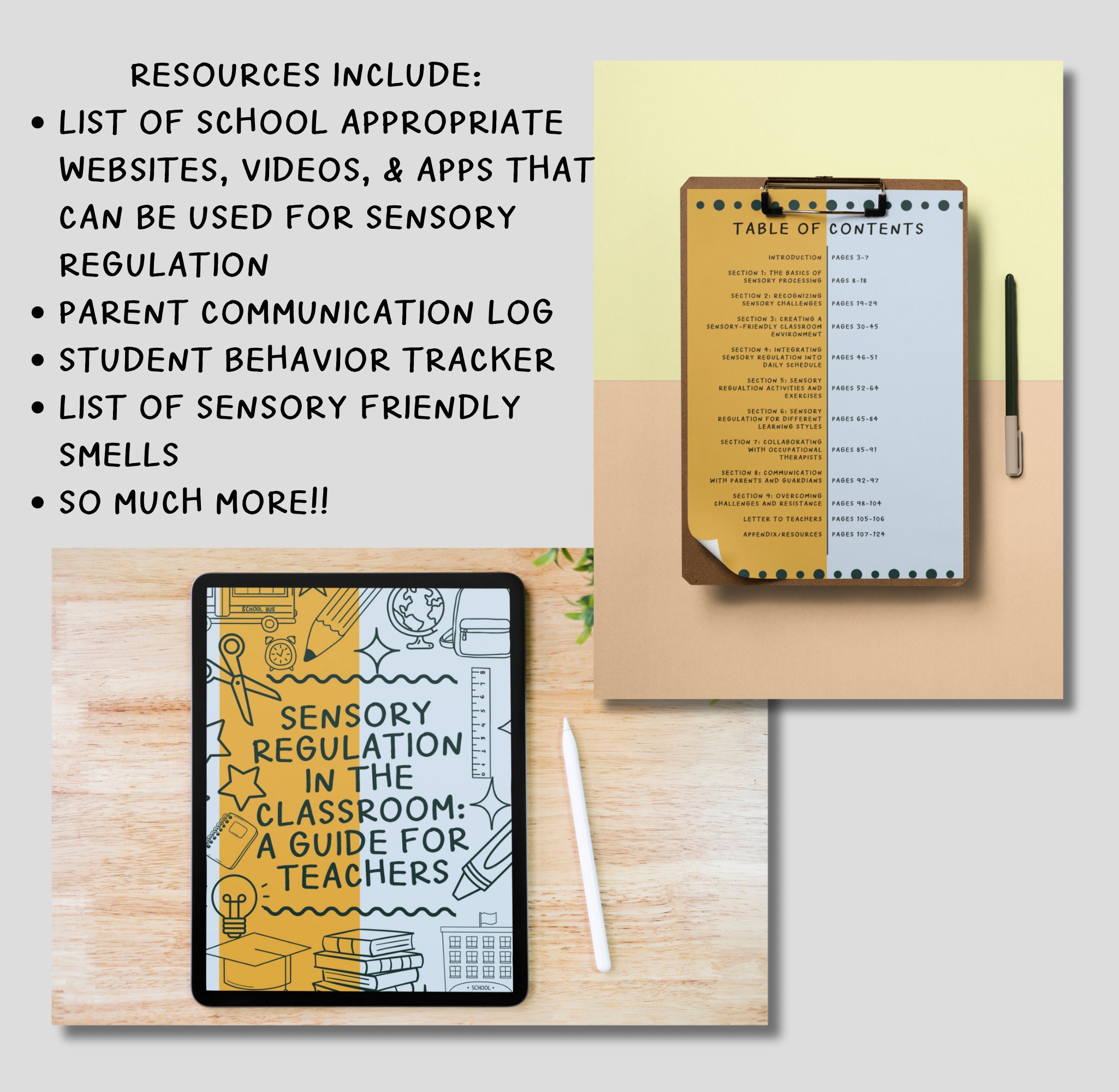 Ebook Canva Template Occupational Therapy Sensory Regulation in the ...