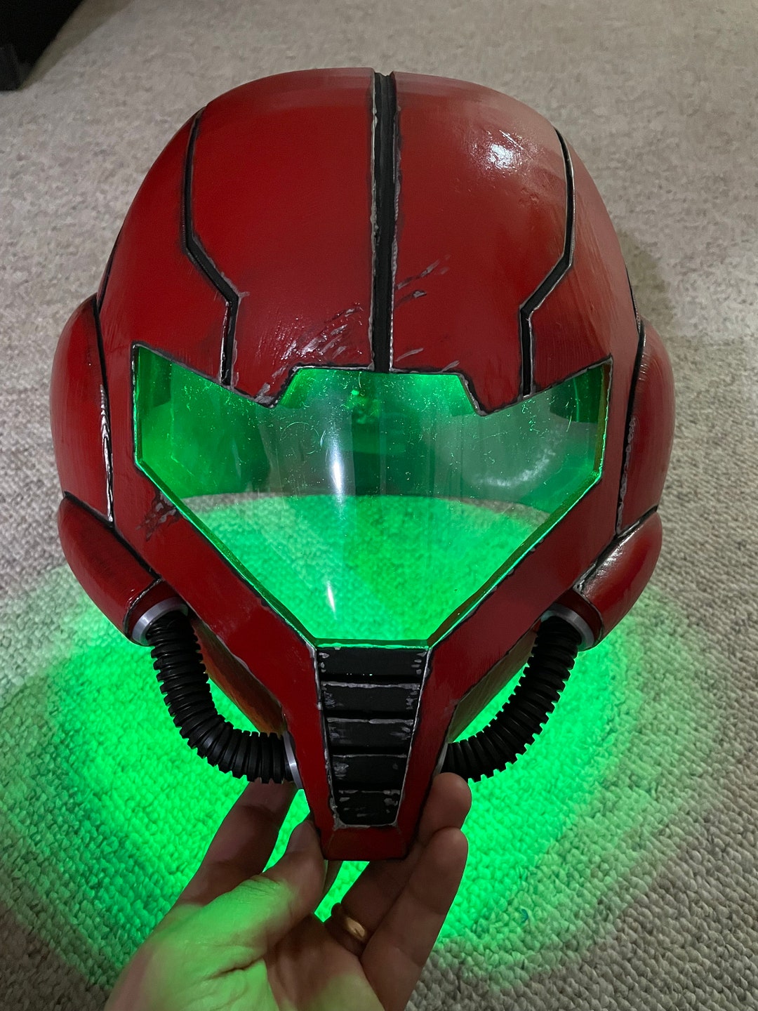 Fan Made Samus Full Size Helmet prime - Etsy