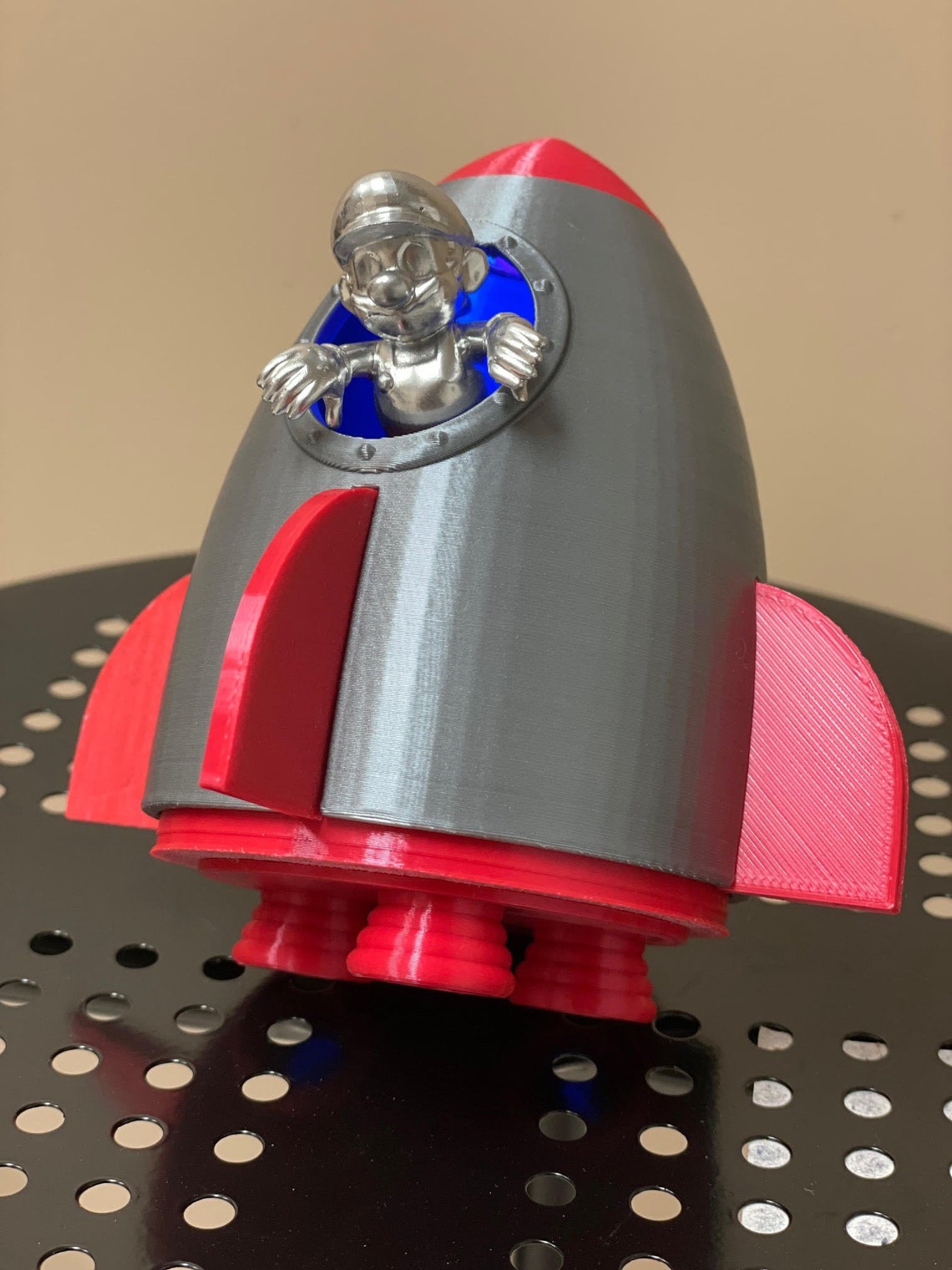 Super Mario Rocket with LED Lights | Etsy