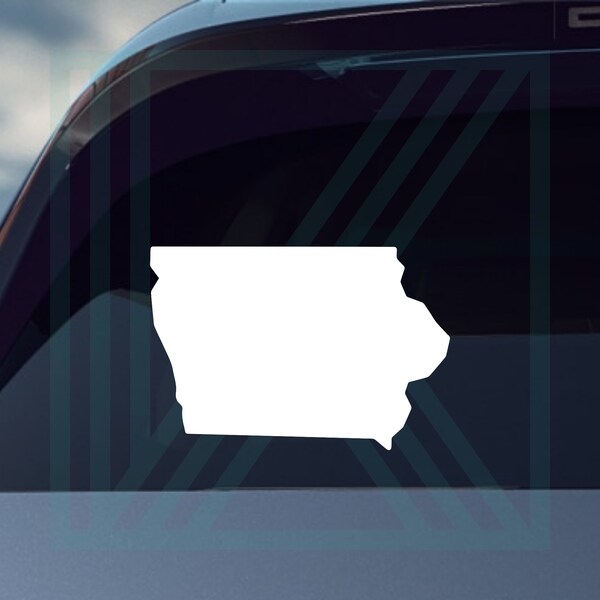 Iowa Hawkeye Window Decal - Etsy