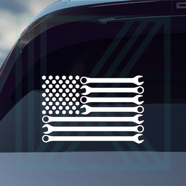 American Flag Mechanic - Etsy