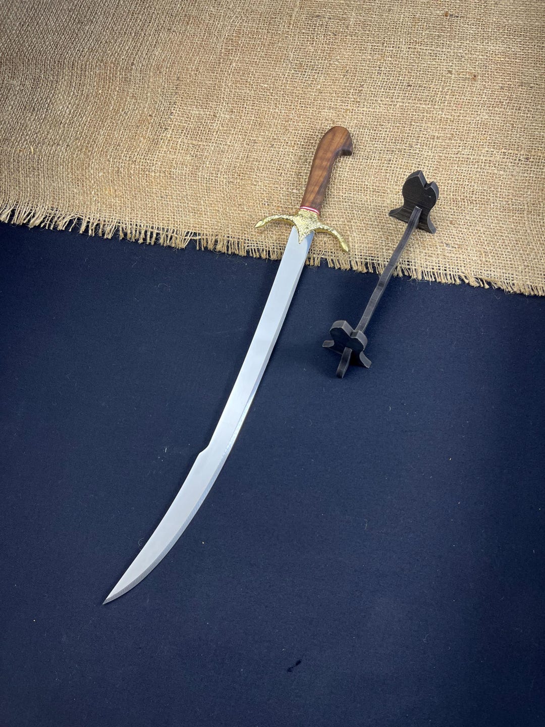 Handmade Ottoman Sword, Yalmanlı Sword, Hand Forged Sword, Turkish ...