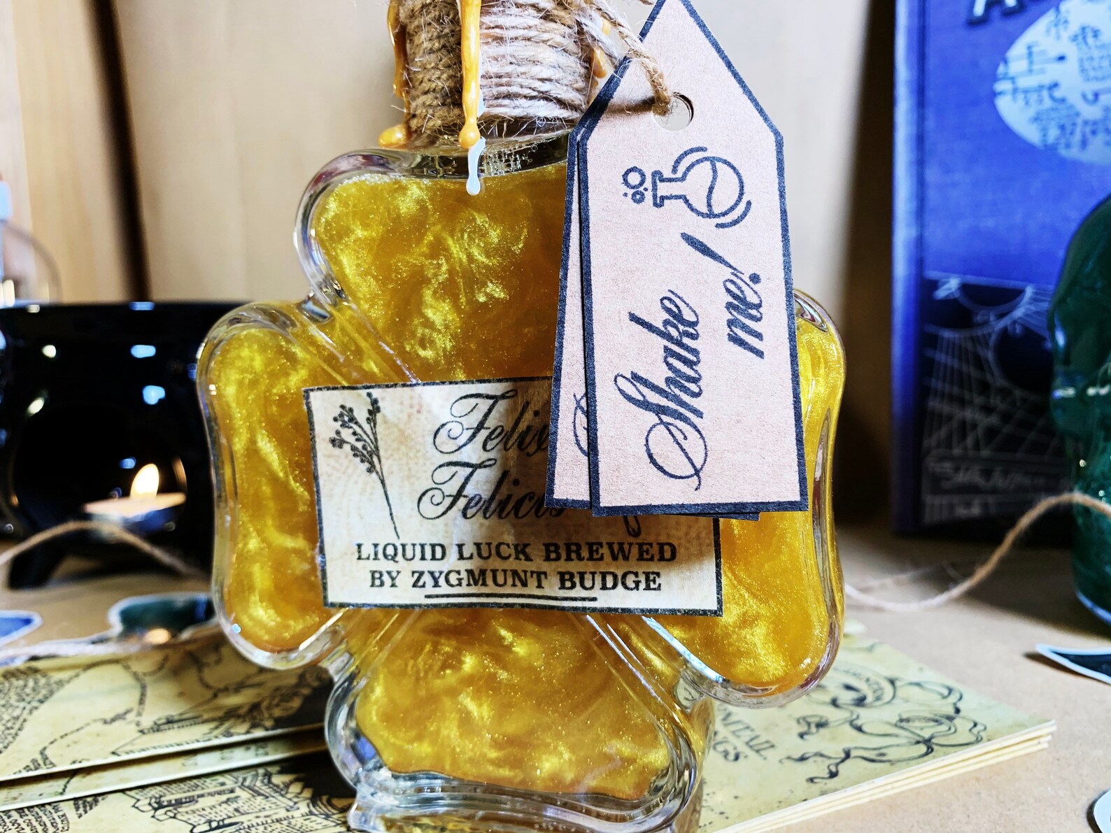 Liquid Luck / Felix Felicis Moving Potion 200ML Made in the - Etsy