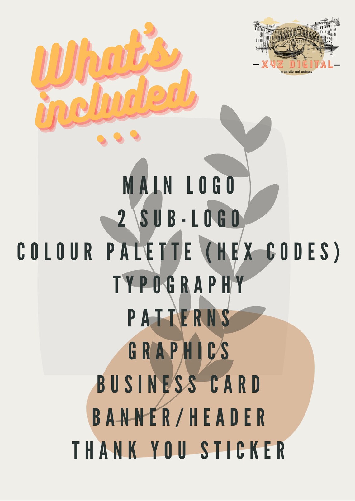 Retro Branding Kit | Retro Logo Design | Branding Bundle | Colourful ...